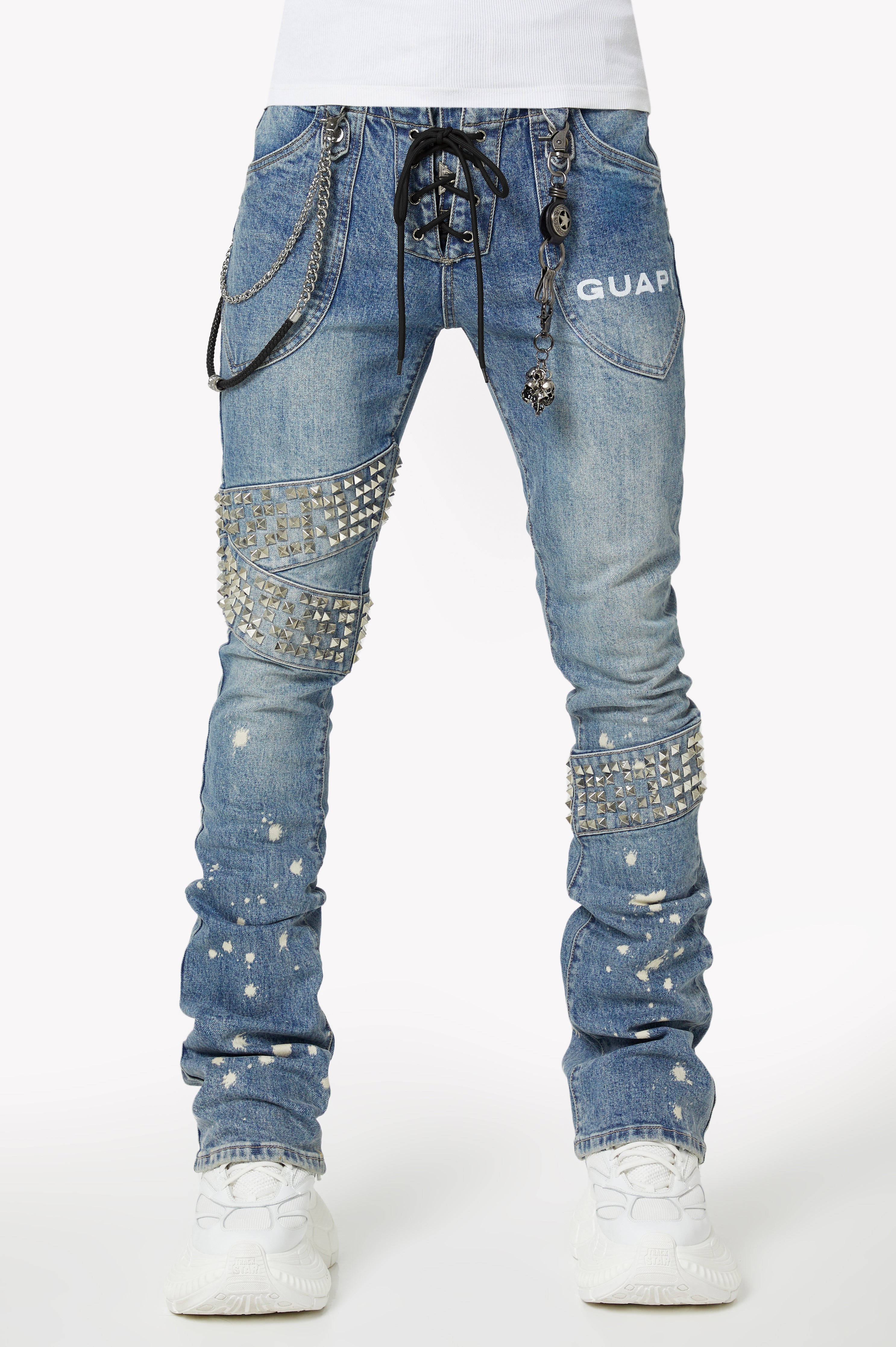 Aqua Blue Warpath Denim – GUAPI CLOTHING FZ-LLC