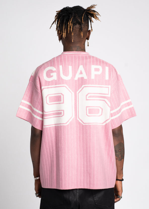 French Rose Football Tee - Guapi Clothing