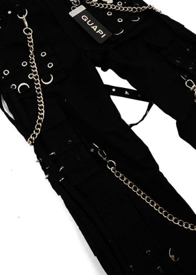 NBA Youngboy Black Cargos - Guapi Clothing